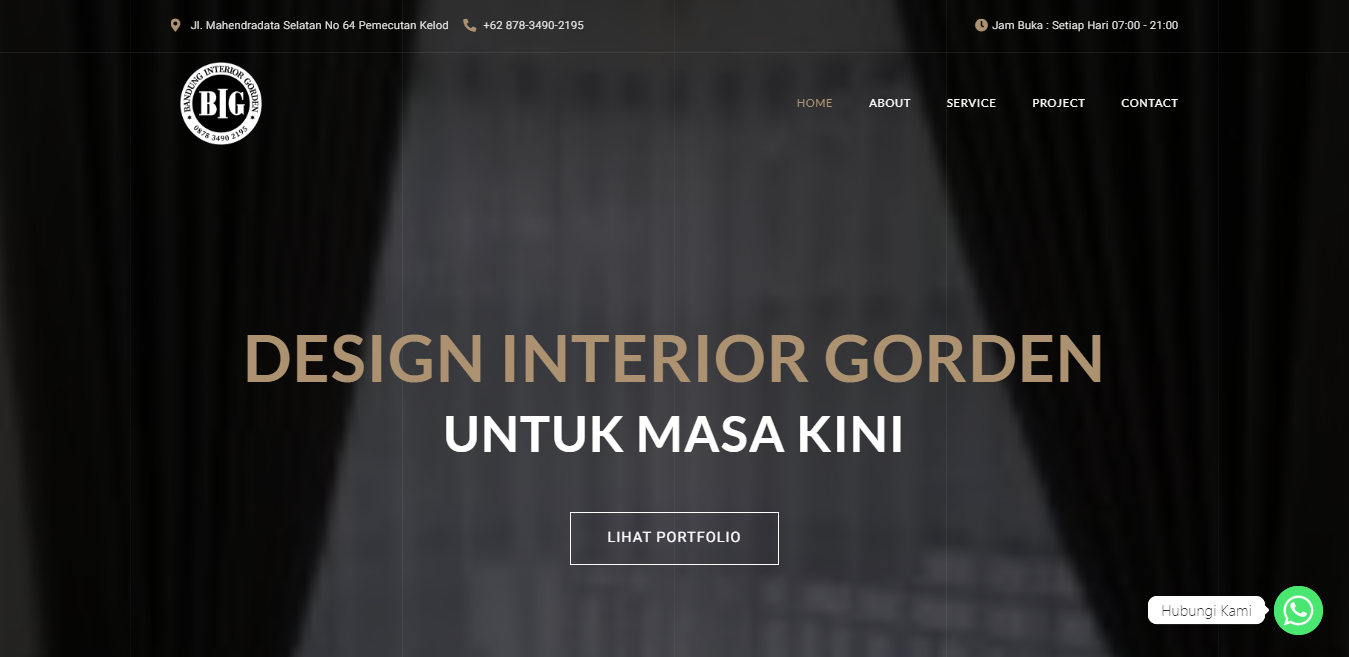 Muhammad Faishal B - Portofolio Web